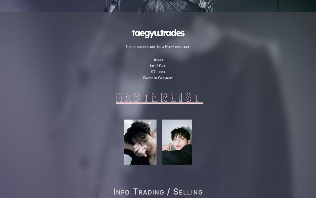 taegyu.trades carrd